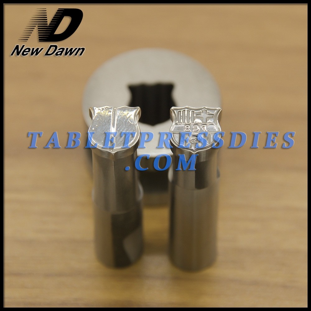 Barcelona pill stamp dies for TDP - 0 pill making machine - New Dawn